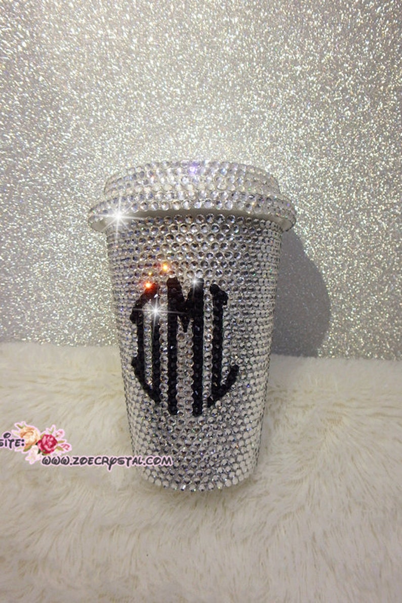 Personalize YOUR BLING Bedazzled CUP With Your Logo, Symbol or Word ...