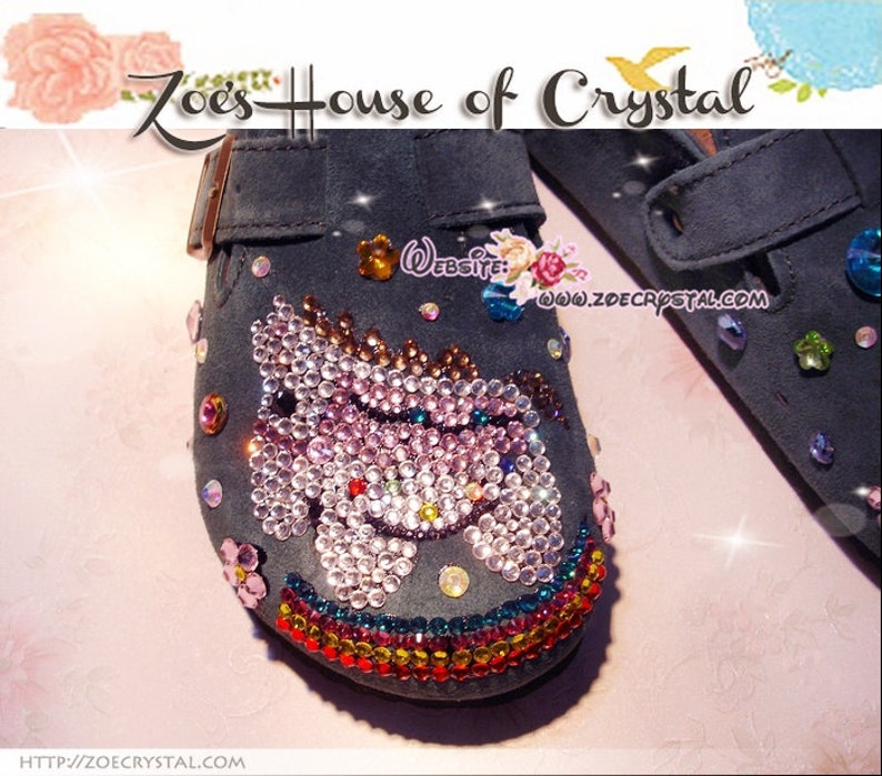 Super Cute Shiny Casual Style Bling and Sparkly Clogs / - Etsy