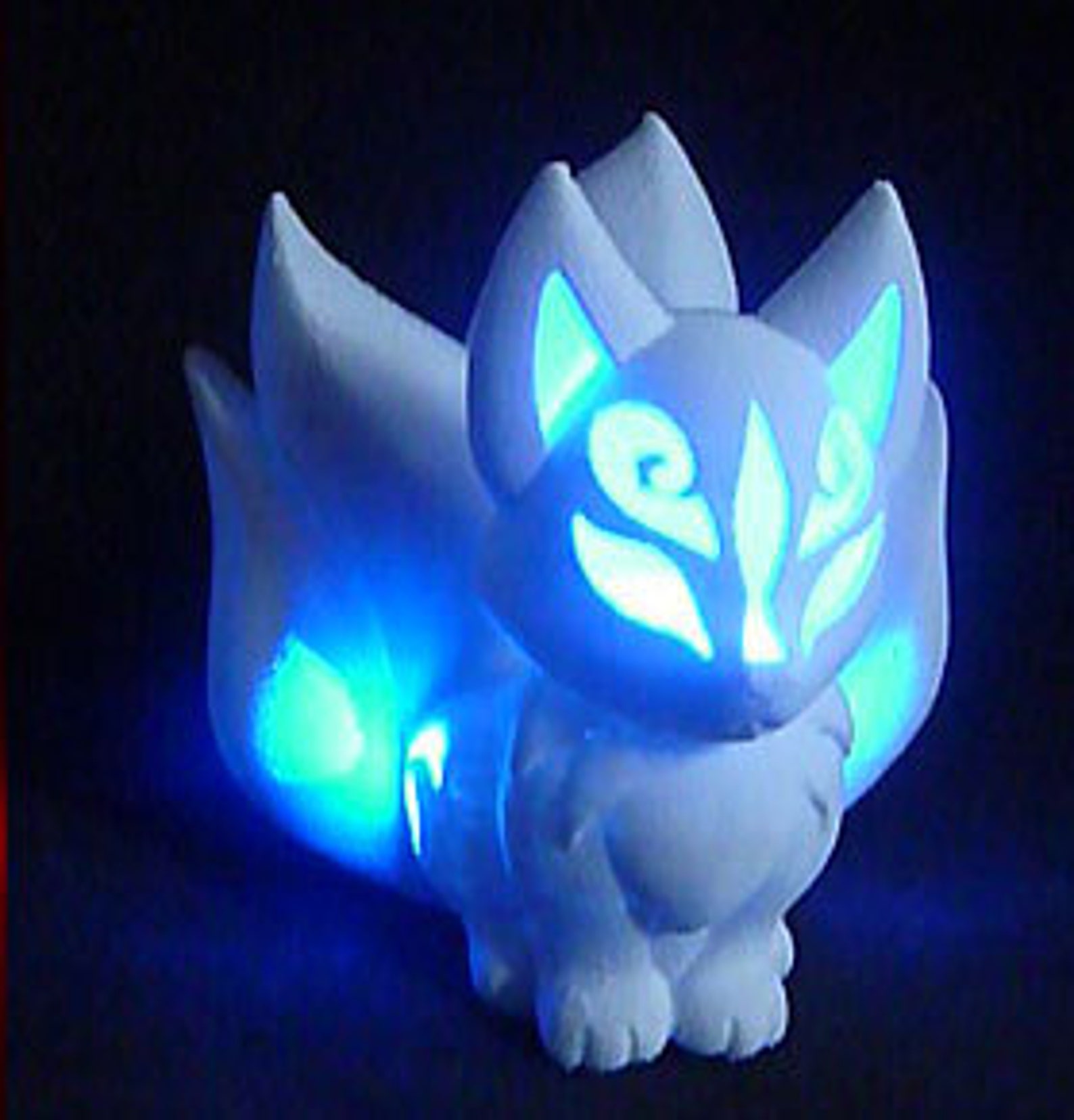 Chibi Kitsune LED Light Holder ~ 3D Print CAD Model File + INTRUCTIONS ...