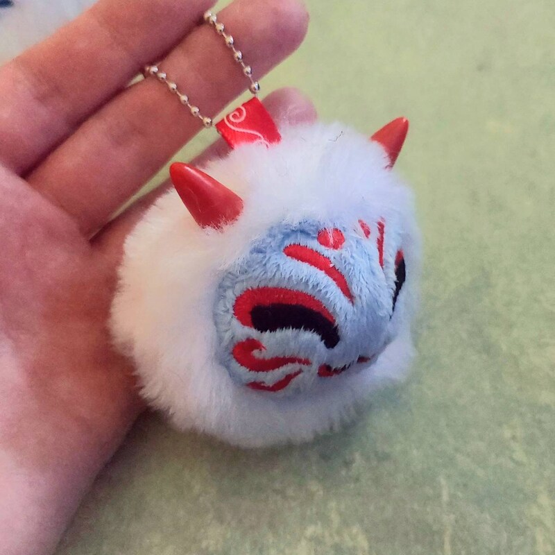 Japanese Plush Keychain - Etsy