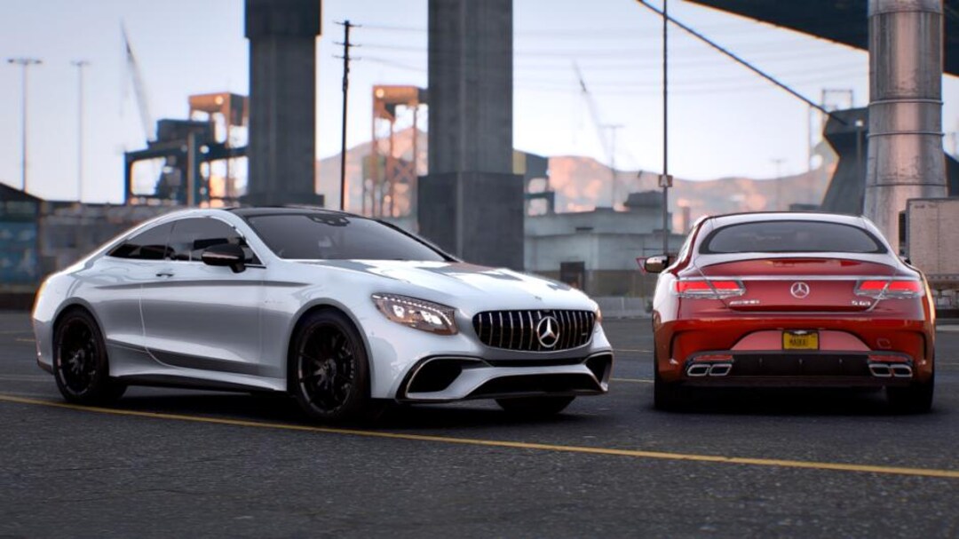 2020 Mercedes-benz AMG S63 Coupe - Fivem Vehicle - (dlc) - Etsy Canada