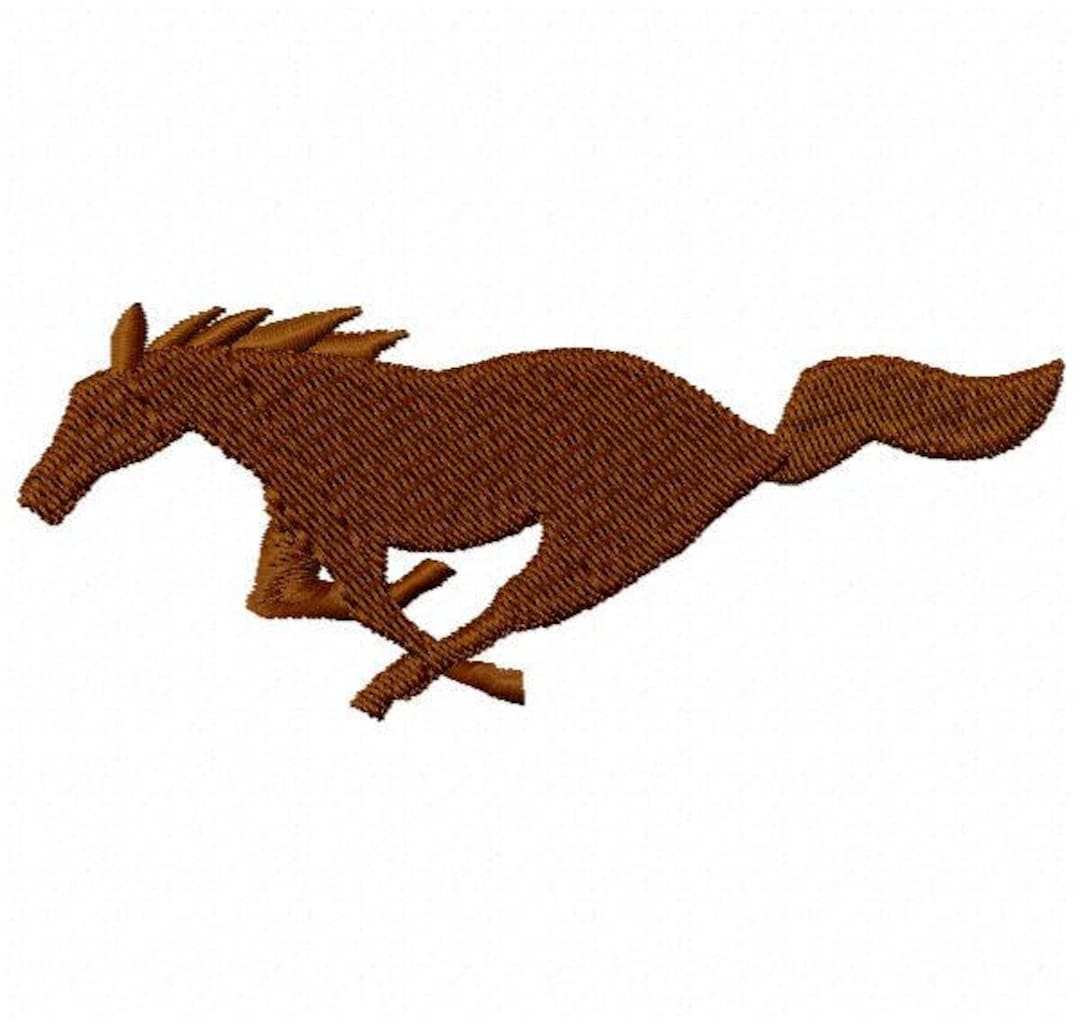 Running Horse Machine Embroidery Design - Instant Download - Etsy