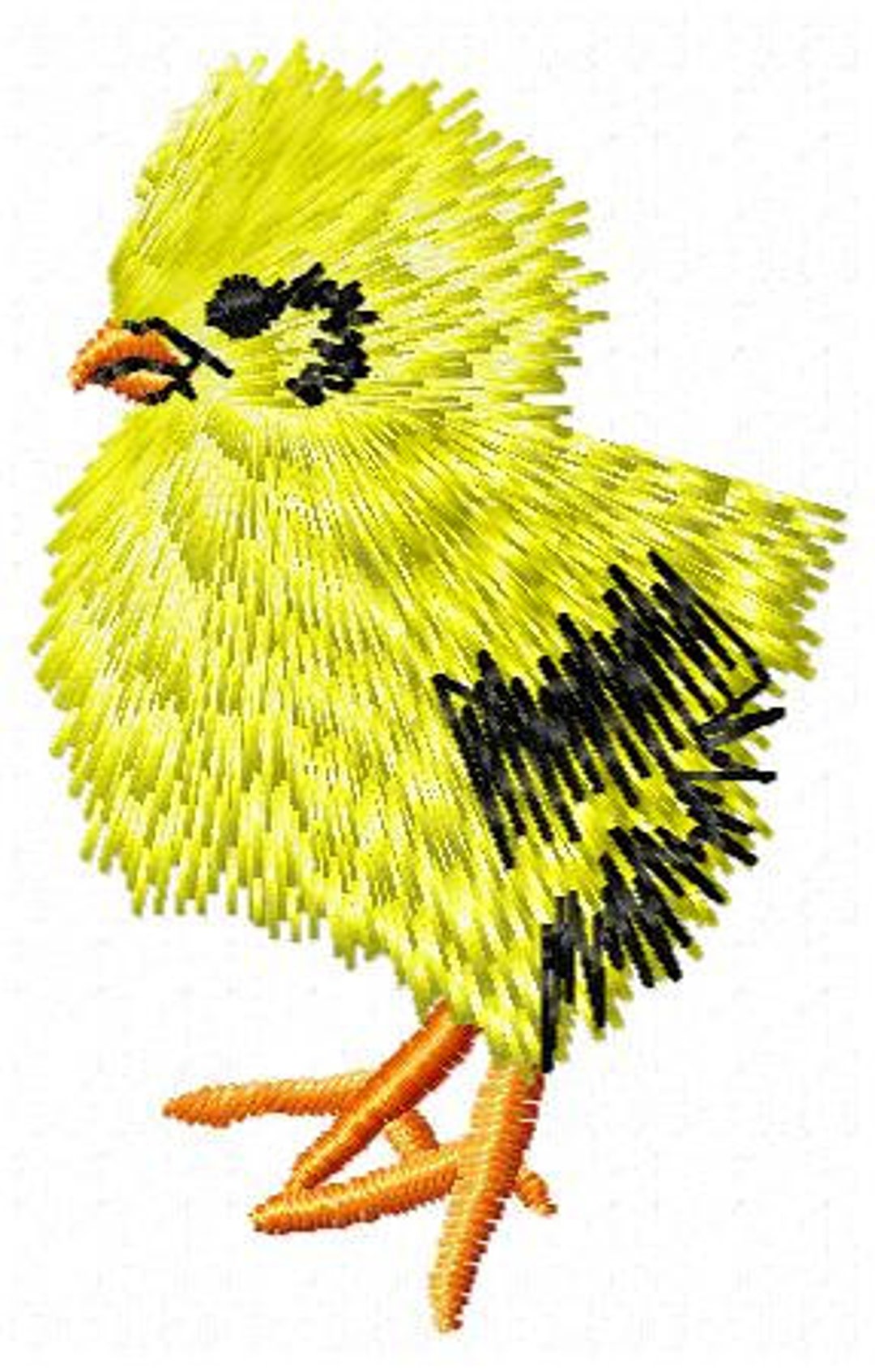 Chick Machine Embroidery Design - Instant Download - Etsy
