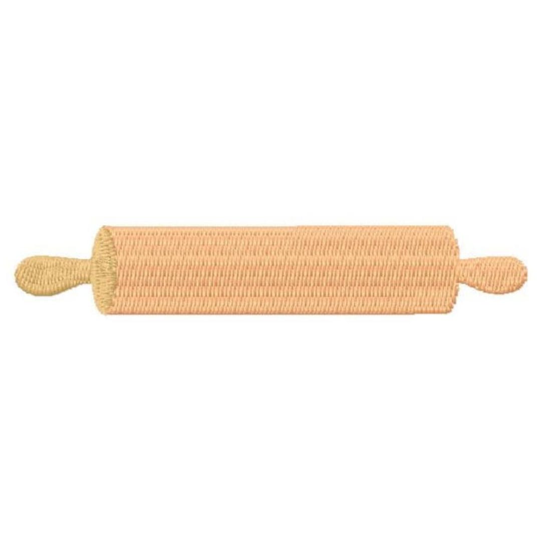 Rolling Pin Machine Embroidery Design - Instant Download - Etsy