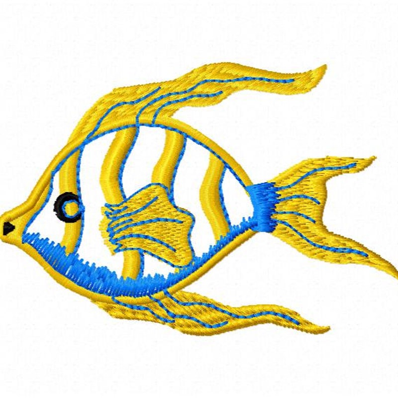 Fish Embroidery - Etsy