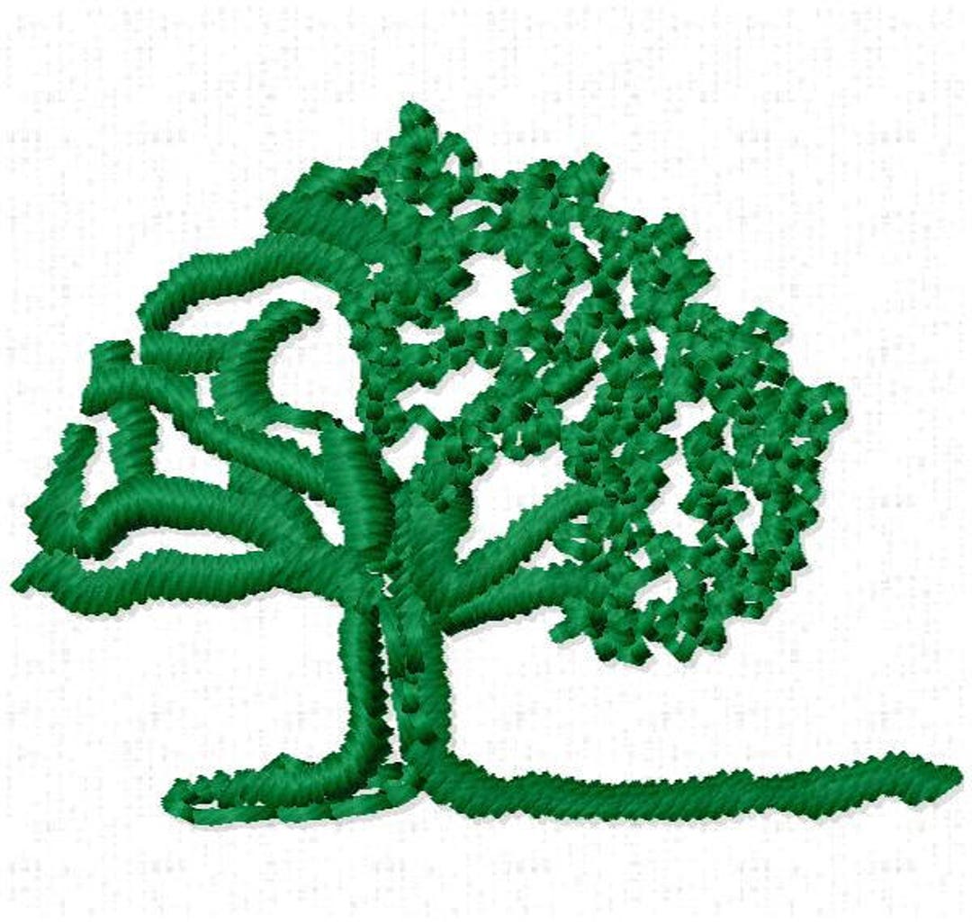 Tree Embroidery Design - Instant Download - Etsy