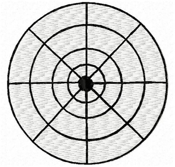 Target Machine Embroidery Design Instant Download - Etsy