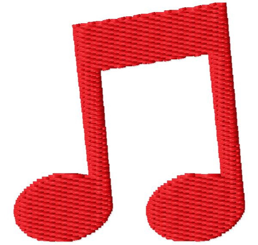 Small Music Notes Embroidery Design - Instant Download - Etsy