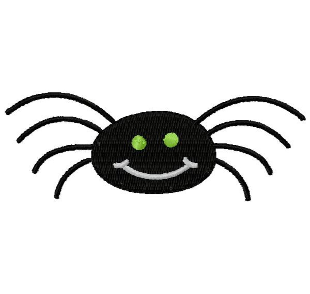 Spider Machine Embroidery Design - Instant Download - Etsy