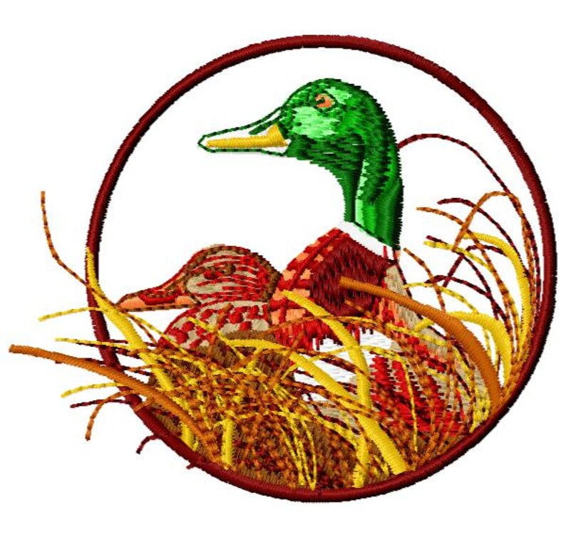 Ducks Embroidery Design Instant Download - Etsy