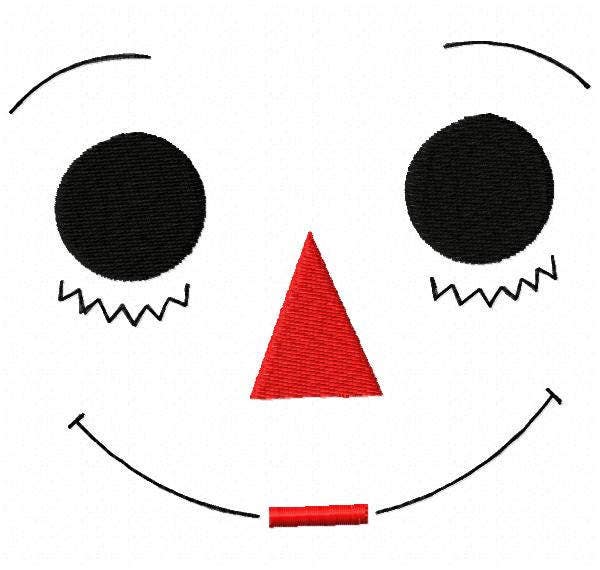 Rag Doll Faces Pattern