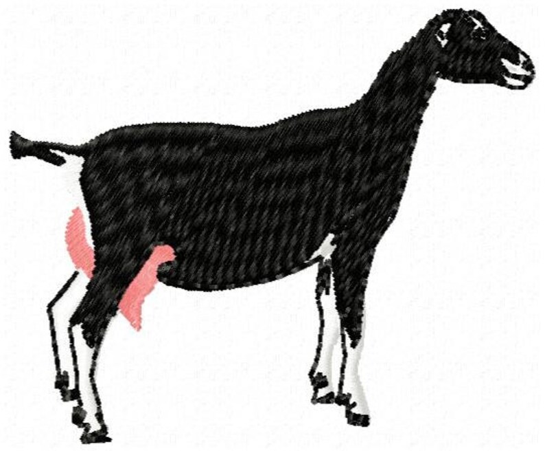 Goat Mahine Embroidery Design Instant Download | Etsy