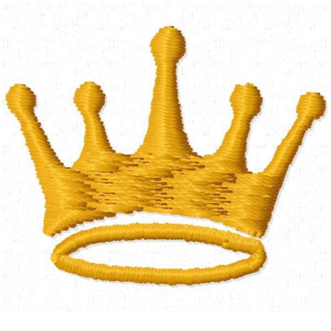 Crown Embroidery Design - Instant Download - Etsy