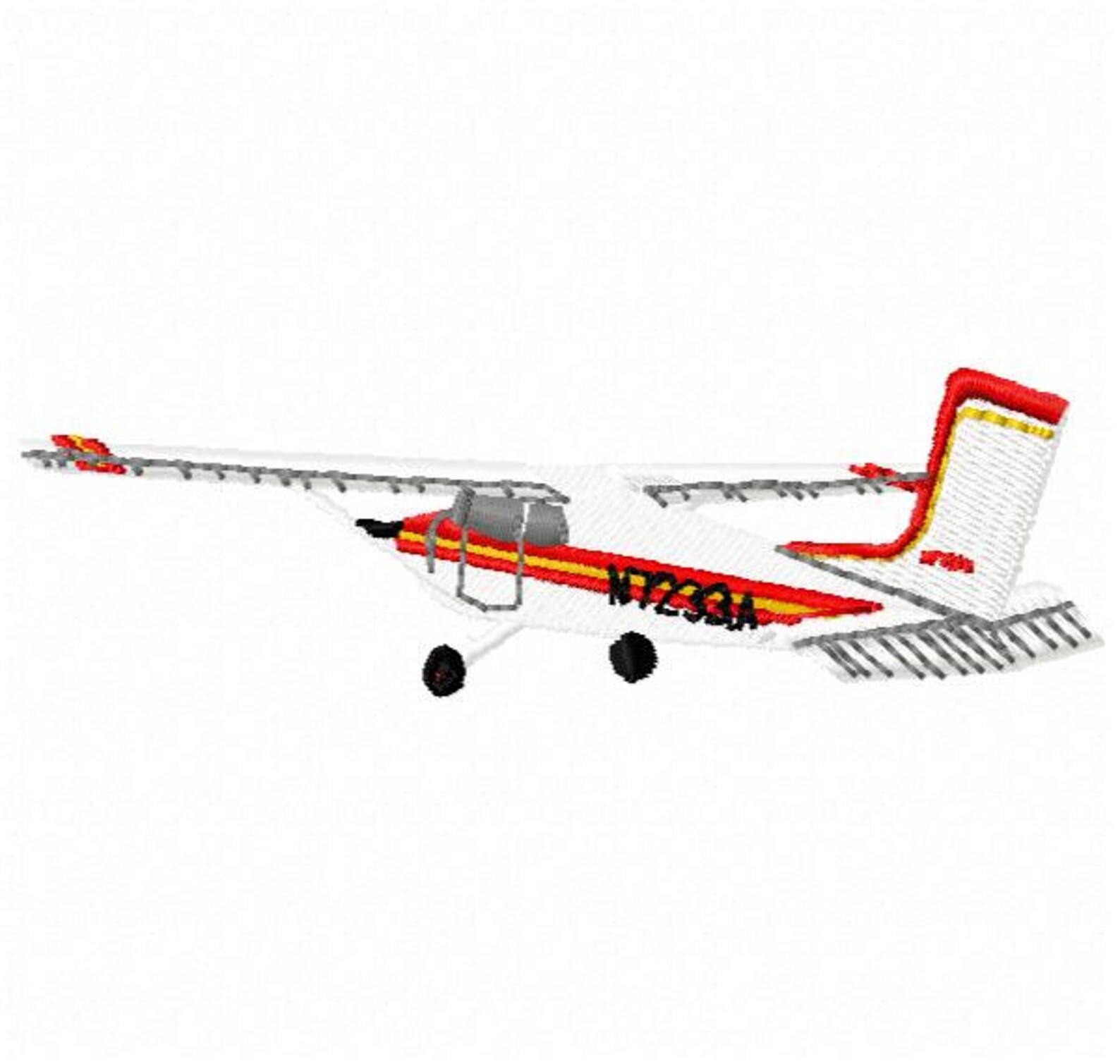 Cessna Airplane Machine Embroidery Design Instant Download - Etsy