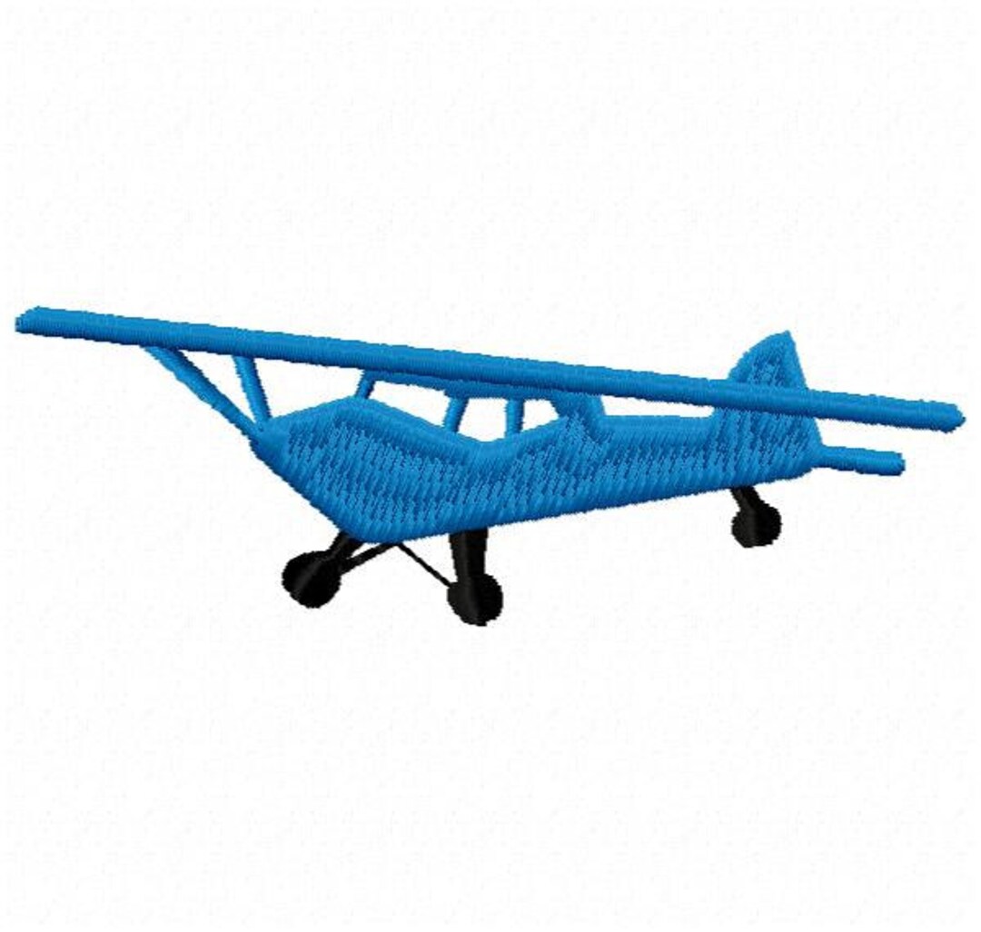 Airplane Machine Embroidery Design - Instant Download - Etsy