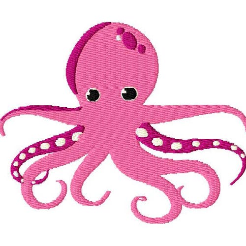 Octopus Embroidery Design Instant Download - Etsy