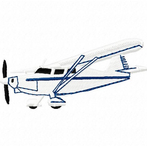 Cessna Airplane Machine Embroidery Design Instant Download - Etsy