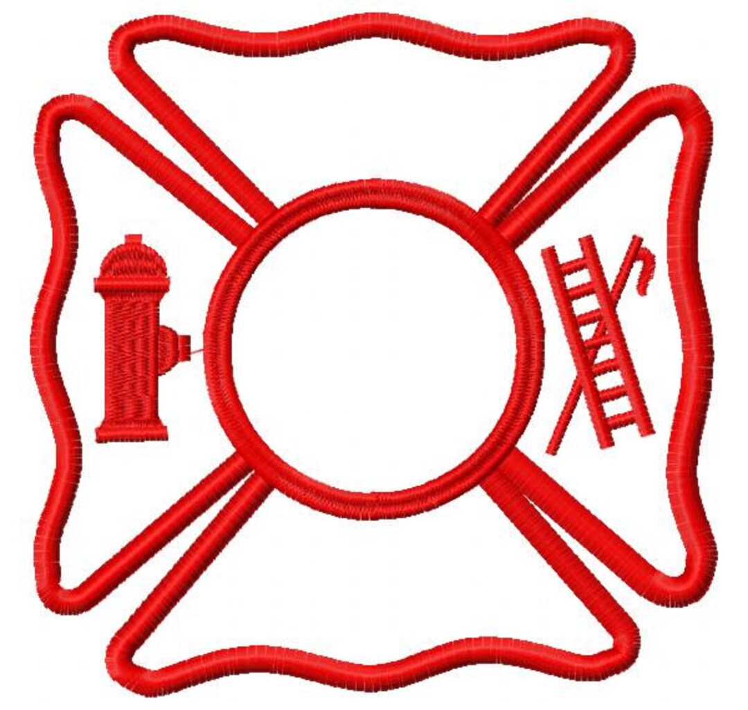 Large Maltese Cross Embroidery Design - Instant Download - Etsy