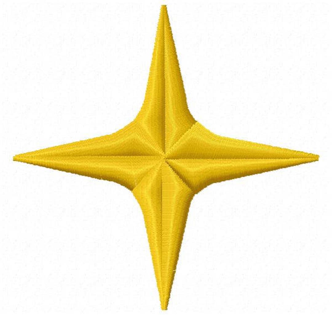 Star Machine Embroidery Design Instant Download - Etsy