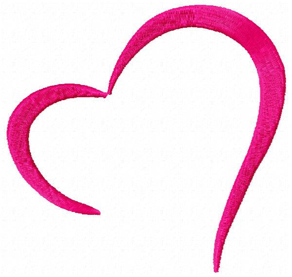 Heart Machine Embroidery Design Instant Download | Etsy