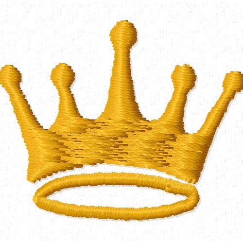 King Crown Machine Embroidery Design Instantly Download - Etsy