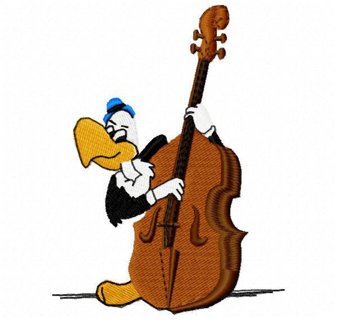 Buzzard Bass Embroidery Design - Instant Download - Etsy