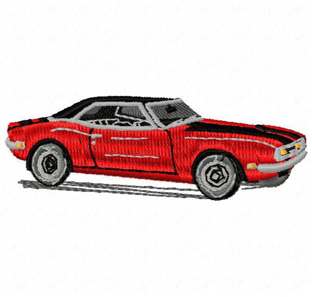 Car Machine Embroidery Design - Instant Download - Etsy