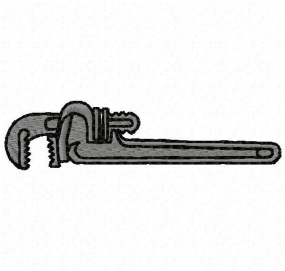 Wrench Embroidery Design Instant Download - Etsy