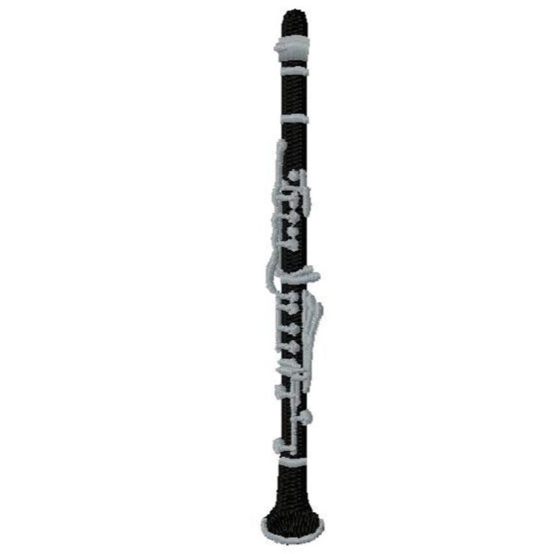 Clarinet Embroidery Design - Instant Download - Etsy