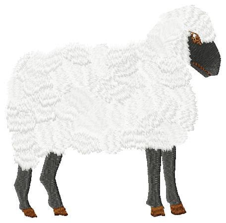 Large Sheep Machine Embroidery Design Instant Download | Etsy