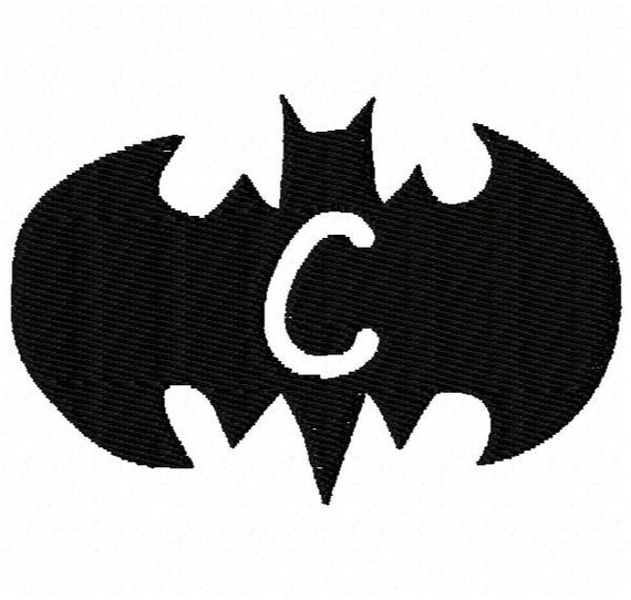 Bat Alphabet Embroidery Design Instant Download - Etsy Finland