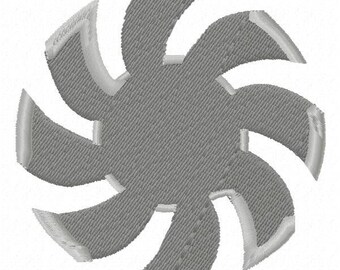 Saw Blade Machine Embroidery Design - Etsy