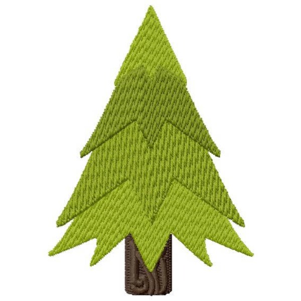 Pine Tree Applique - Etsy