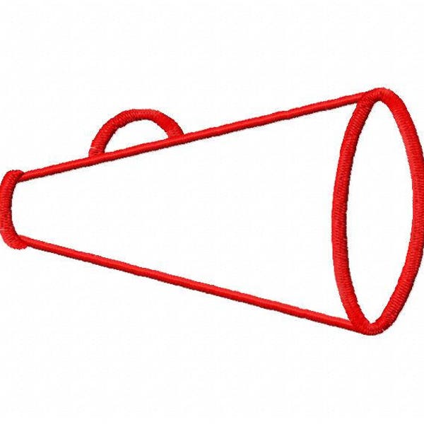 Megaphone Embroidery - Etsy