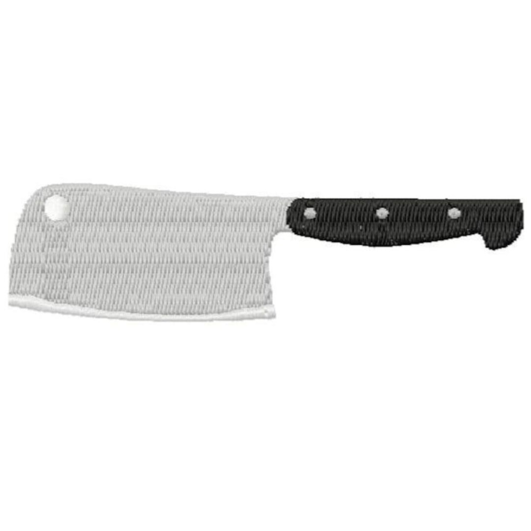 Chopping Knife Machine Embroidery Design - Instant Download - Etsy
