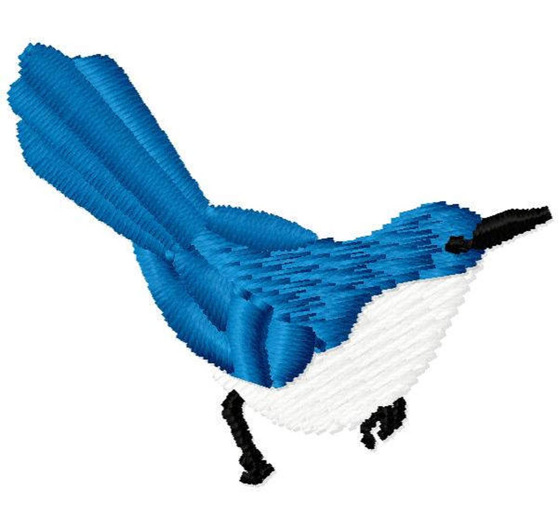 Bluebird Machine Embroidery Design Instant Download | Etsy