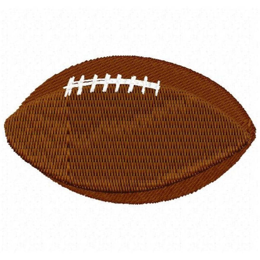 Football Machine Embroidery Design - Instant Download - Etsy