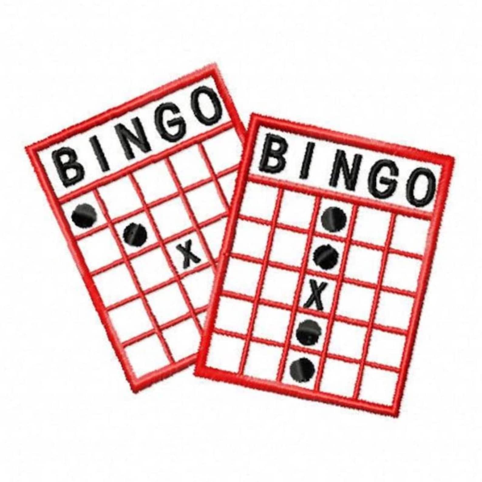 Bingo Machine Embroidery Design - Instant Download - Etsy