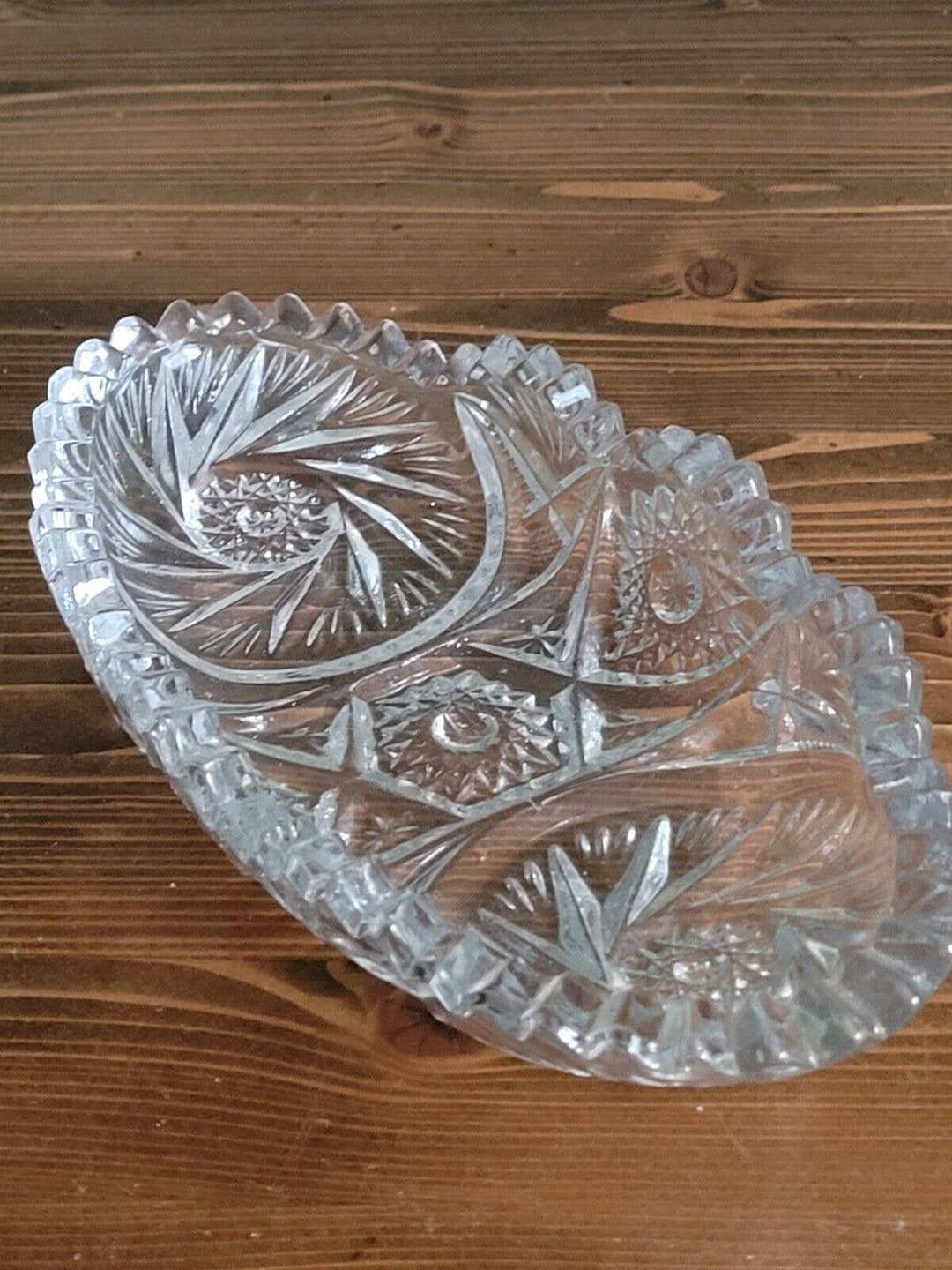 Antique IMPERIAL GLASS Oval Relish Dish Whirling Star 555 EAPG - Etsy