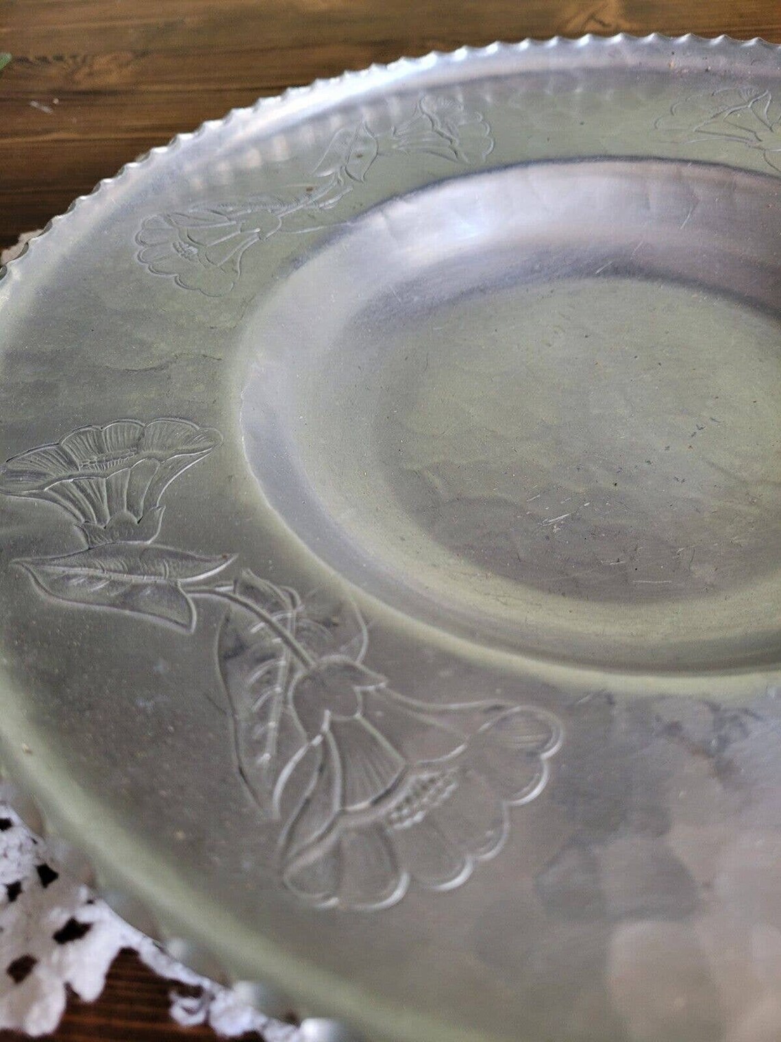 Vintage Wrought Farberware Hammered Aluminum Morning Glory - Etsy