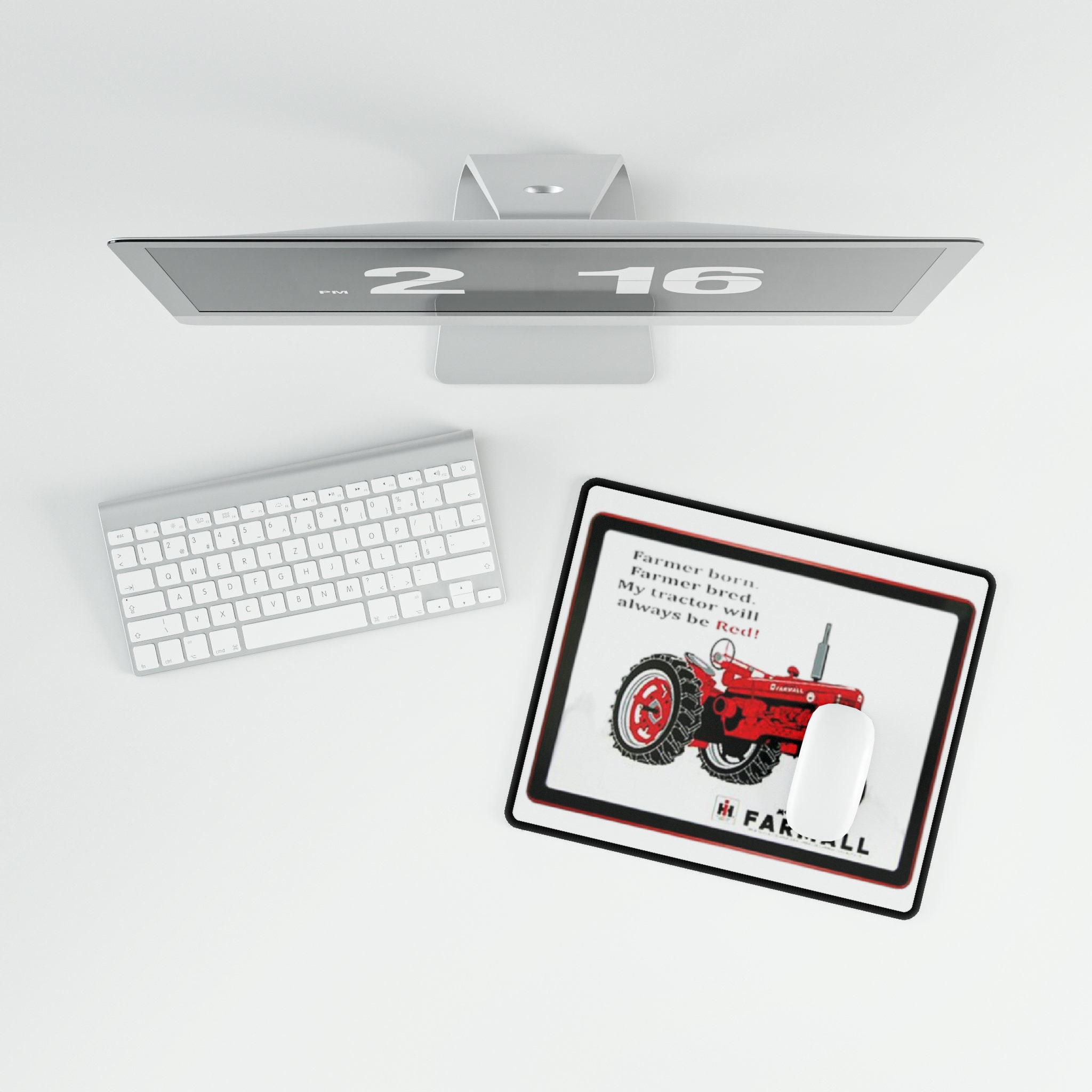 Farmall Tractor Desk Mat - Etsy