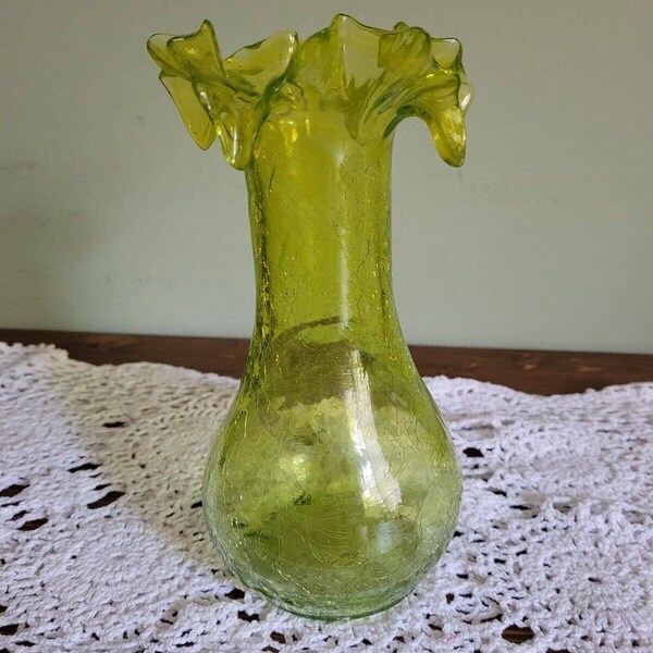 Blenko Ruffle Vase - Etsy