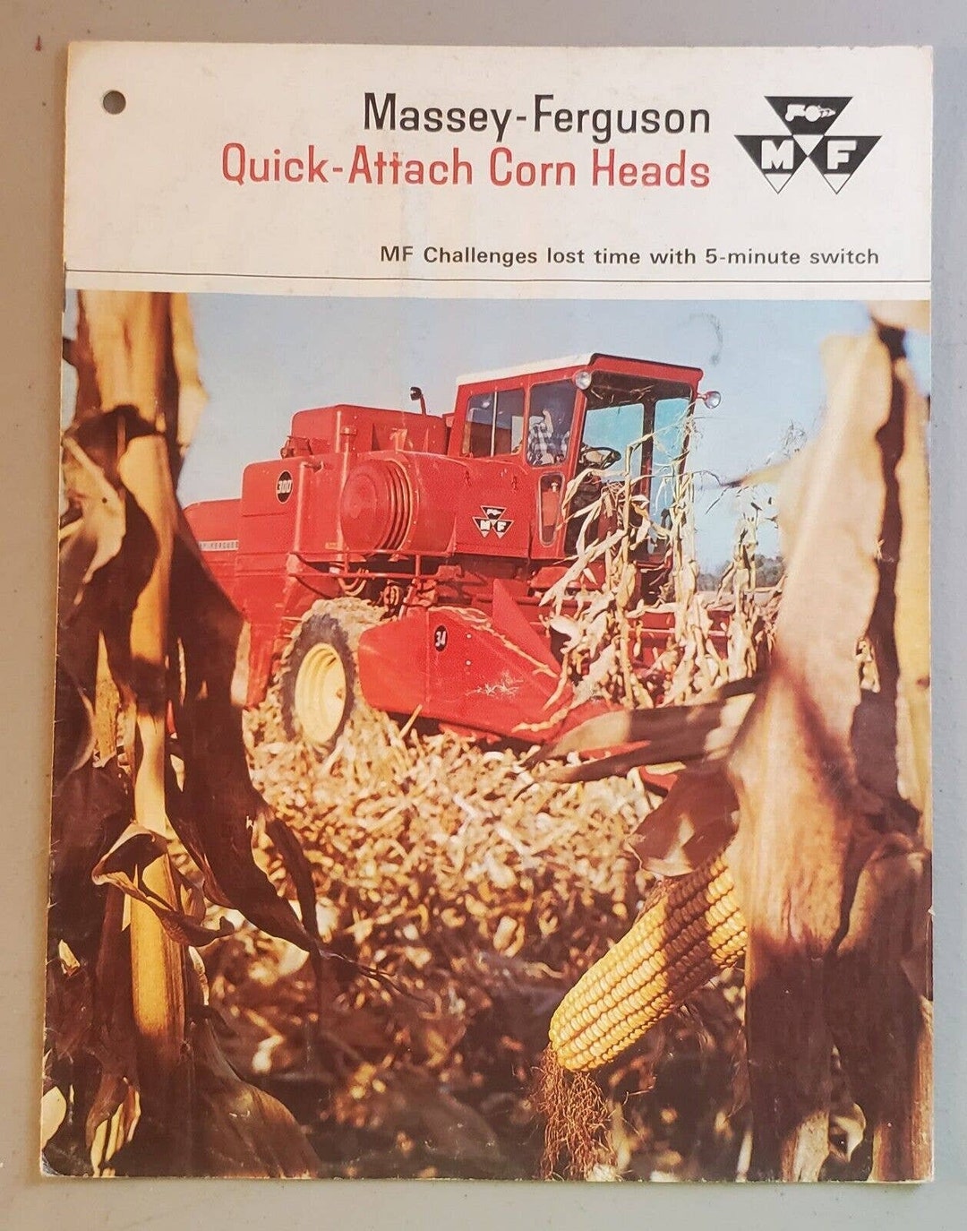 Massey Ferguson Quick Attach Corn Heads Sales Brochure - Etsy