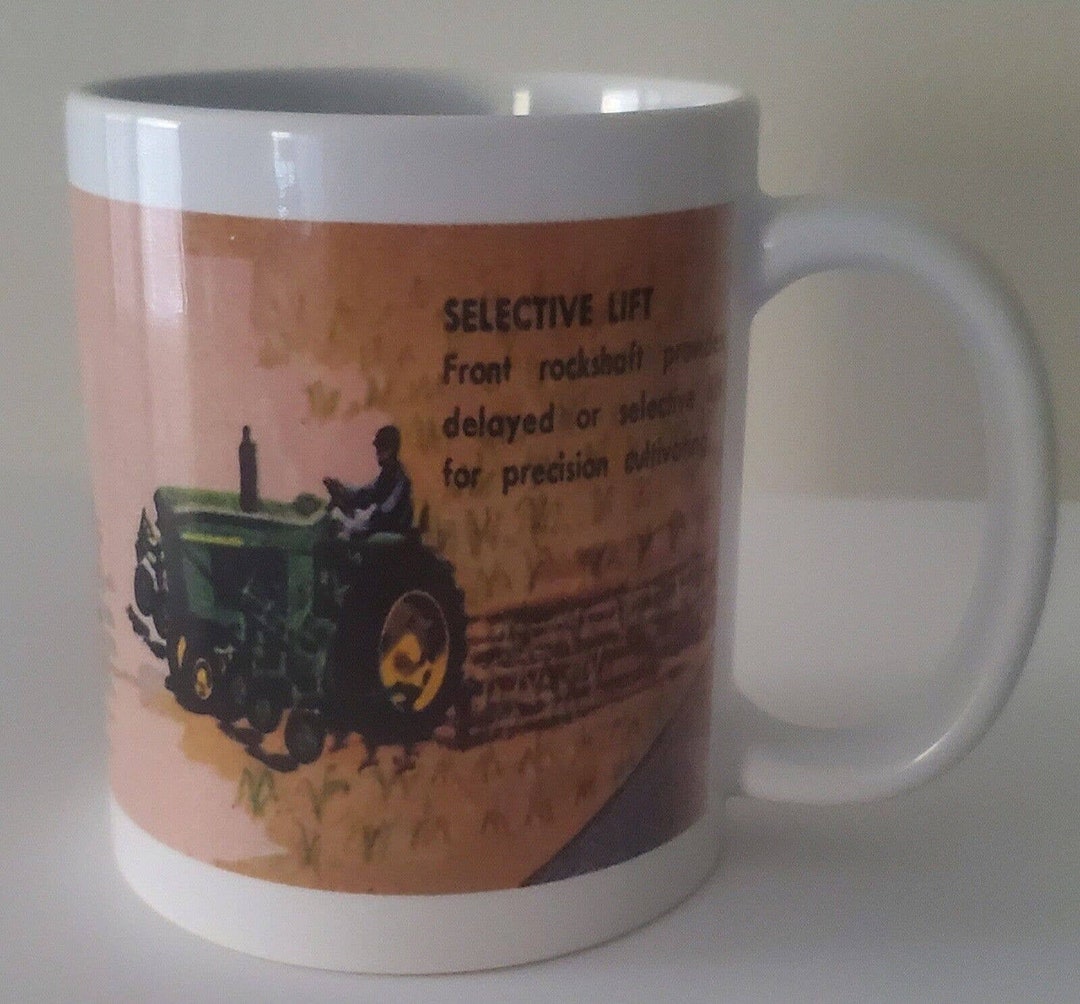 John Deere Tractor Planter Coffee Mug - Etsy
