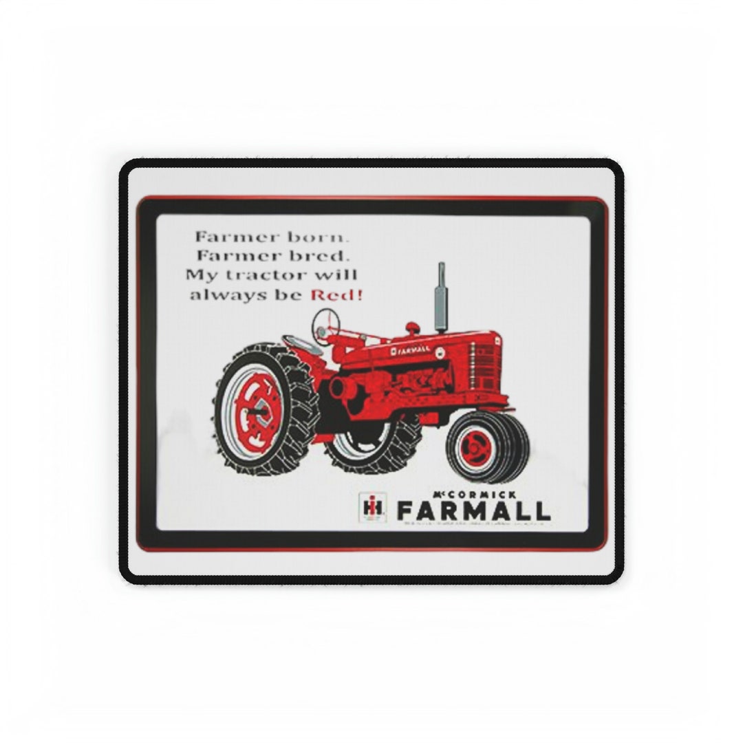 Farmall Tractor Desk Mat - Etsy