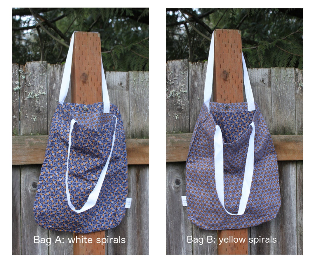 DIY Kit: Sew Your Own Tote / BLUE Shwe Shwe South African - Etsy