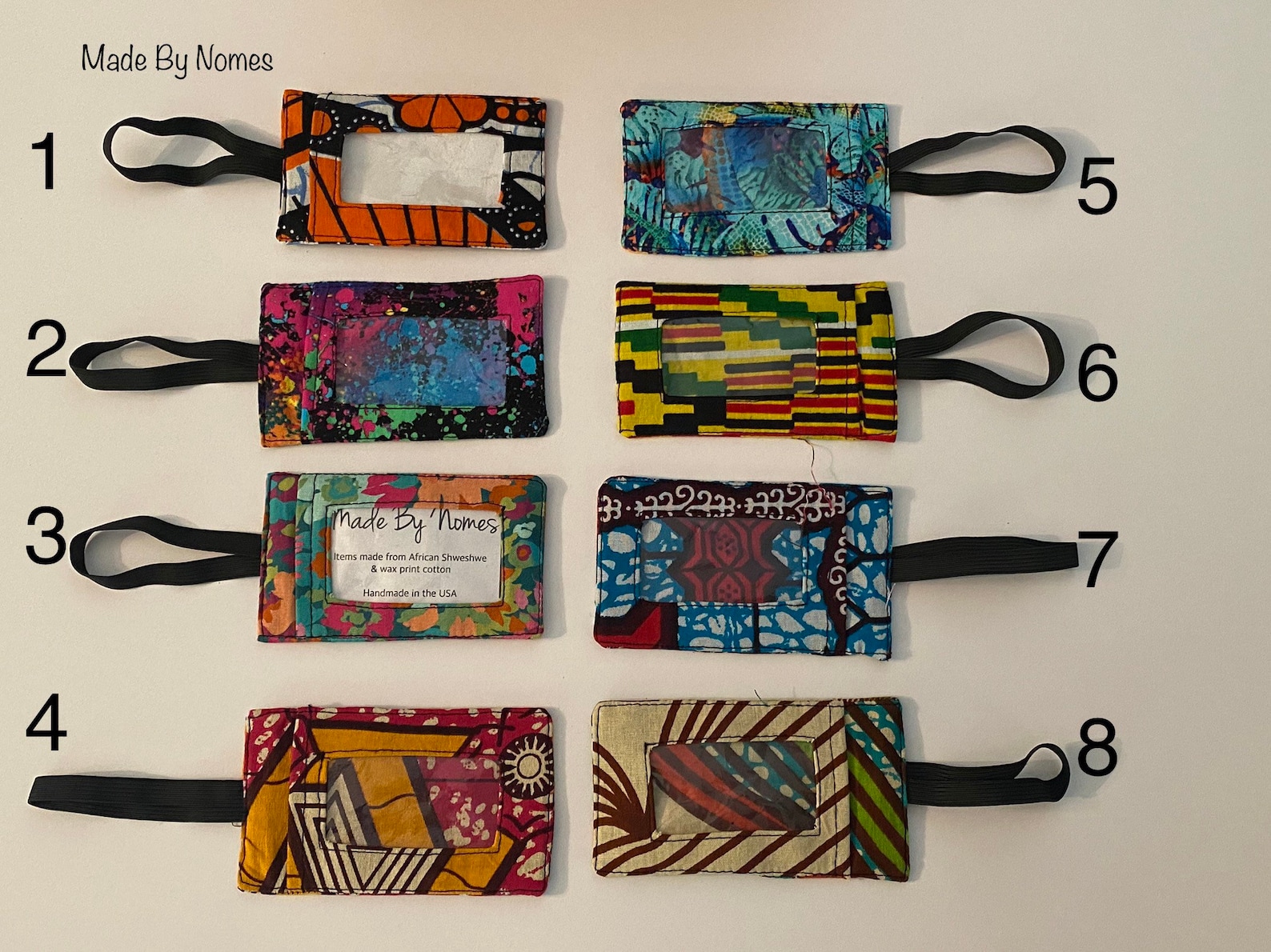 Colorful Fabric Luggage Tags for Suitcase Backpack Going Away on ...