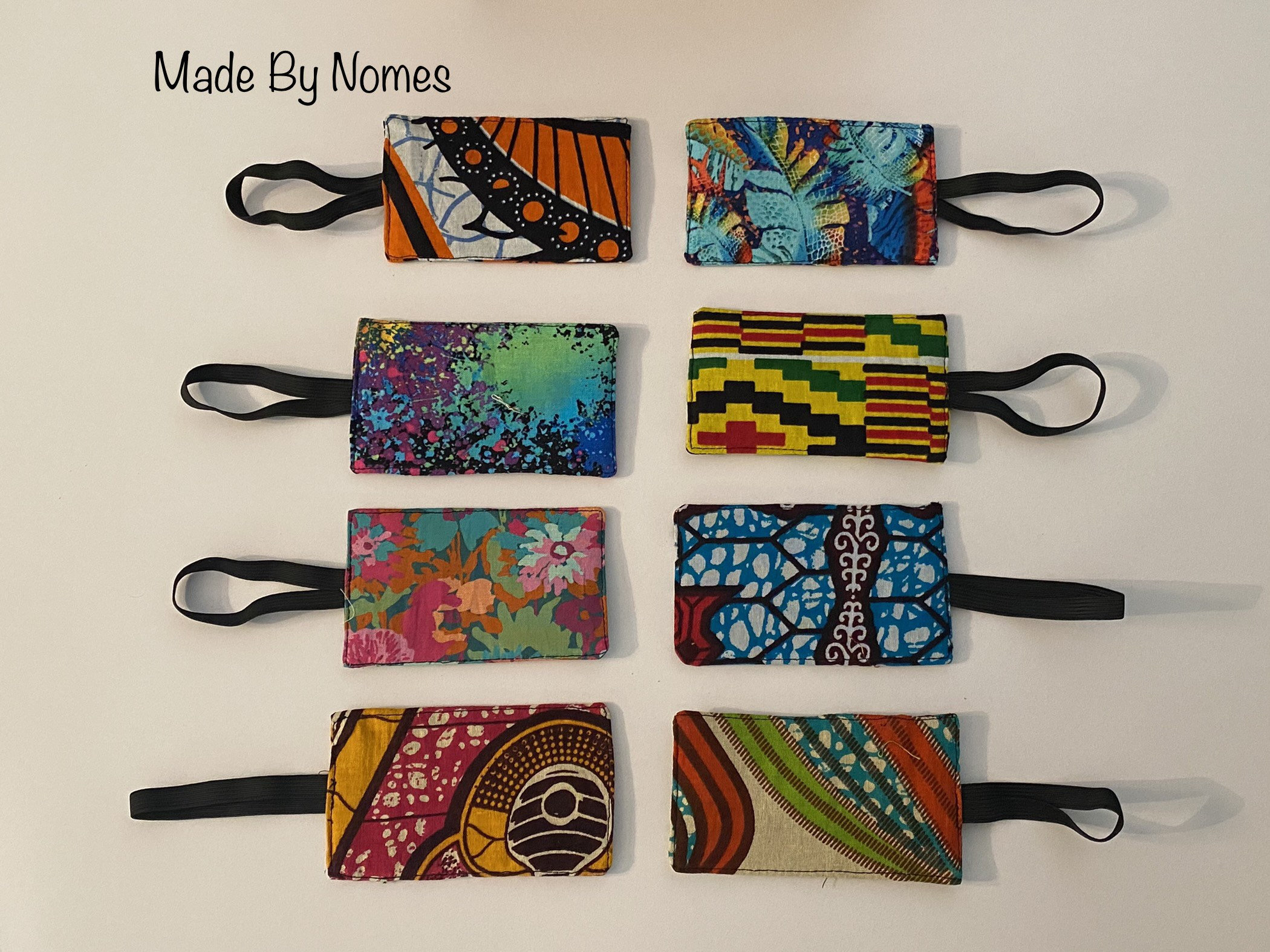 Colorful Fabric Luggage Tags for Suitcase Backpack Going Away on ...