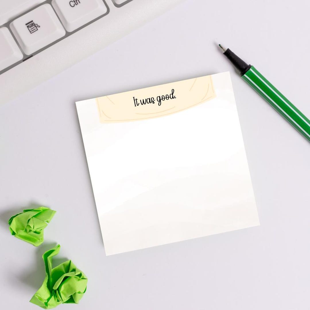 It Was Good Christian Sticky Notes | Christian Gratitude Notes | 3x3 ...