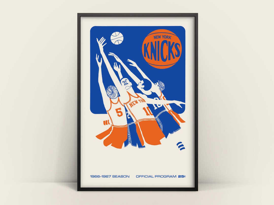 New York Knicks Basketball Poster DIGITAL DOWNLOAD - Etsy